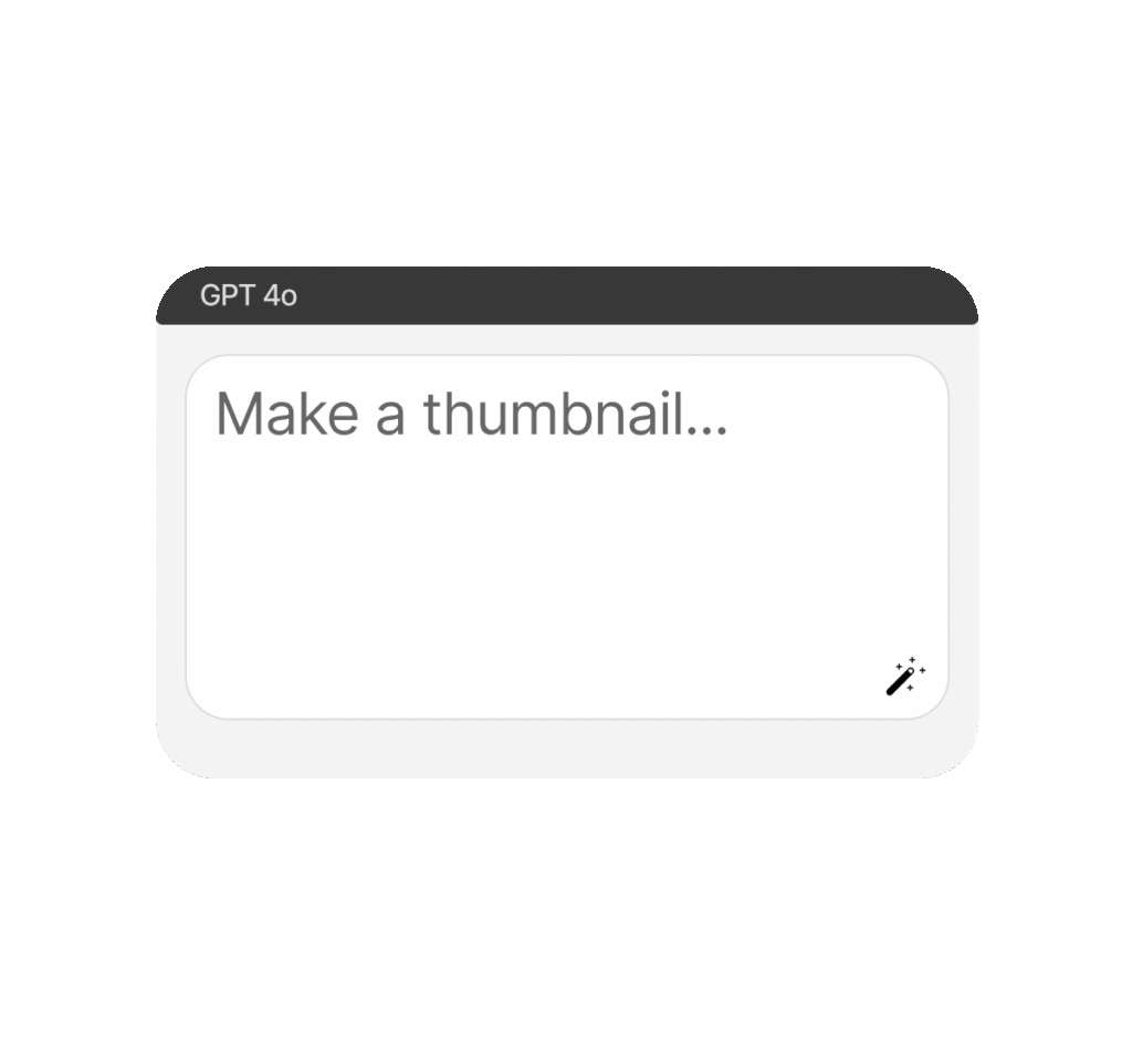 AI YouTube Thumbnail Generator | Custom Thumbnails for Free