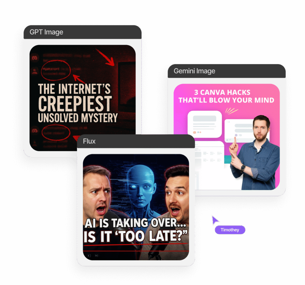 AI YouTube Thumbnail Generator | Custom Thumbnails for Free