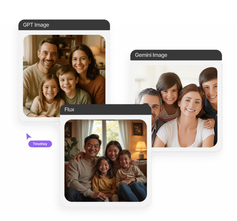 AI Family Portrait Generator | Free AI Family Pictures & Paintings