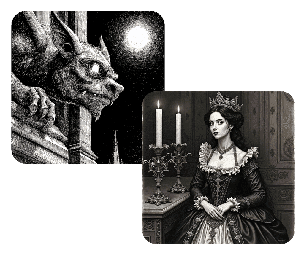 Gothic AI Art Generator | Create Dark Gothic Drawings Free