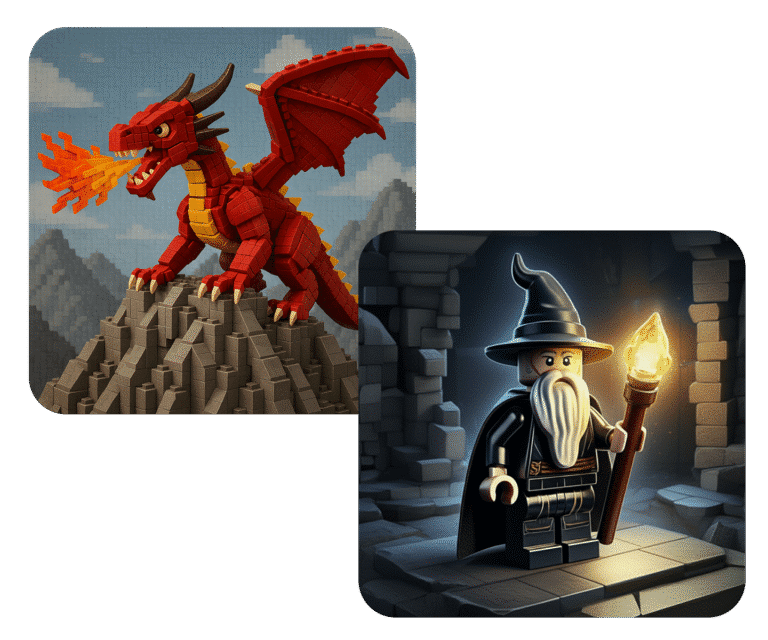 AI LEGO Generator | Create AI-Generated LEGO Sets & Box Designs Free